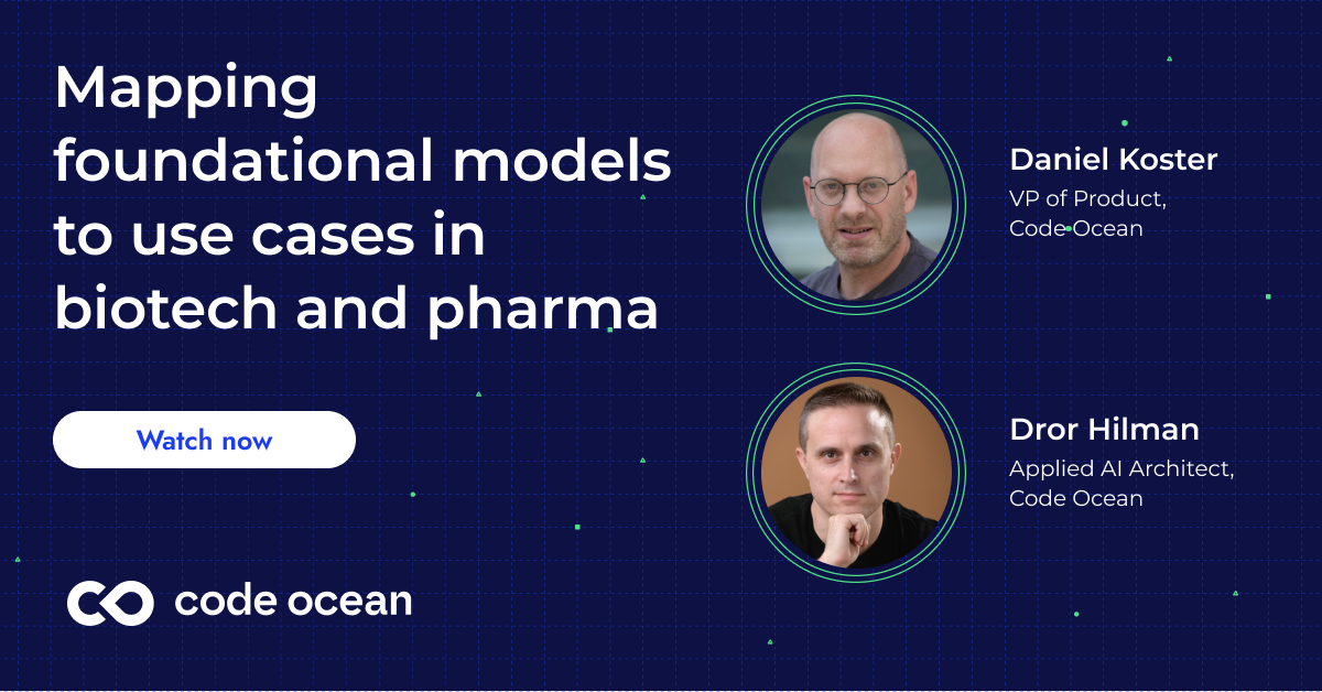 Mapping foundational models to use cases in biotech and pharma
